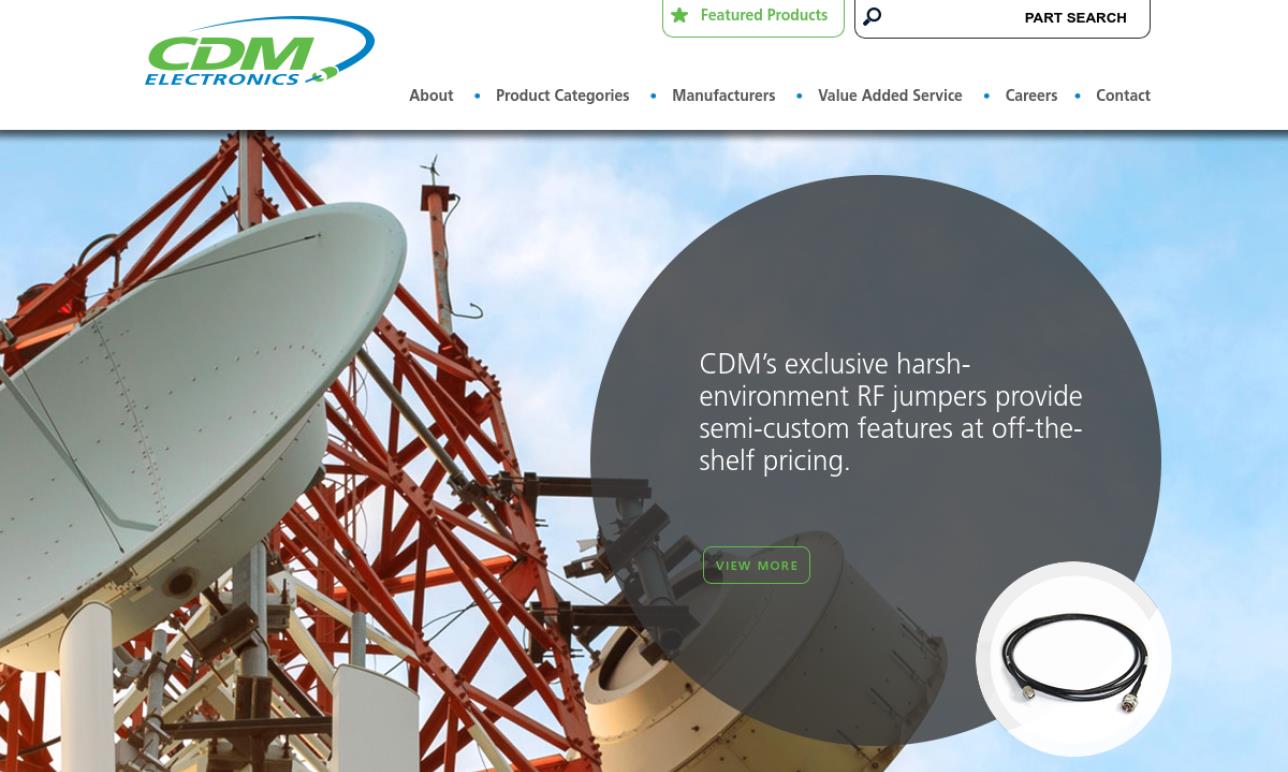 CDM Electronics, Inc. | Electronic Connectors