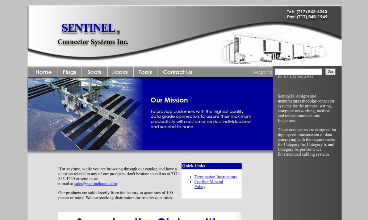 Sentinel Connector Systems Inc. | Electronic Connectors